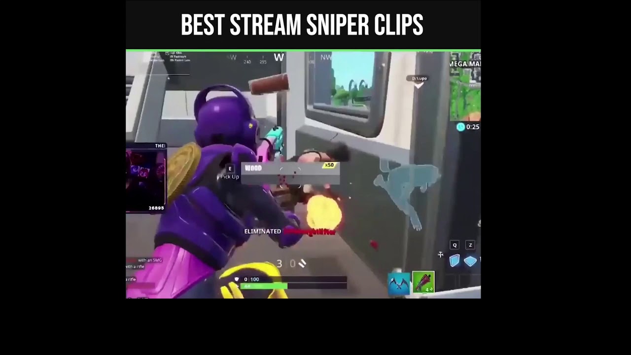 Fortnite Best Stream Sniper Clips #1 - YouTube