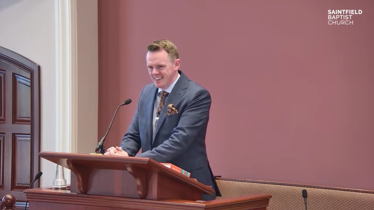 Pastor Philip Boles | Saintfield Baptist Church 6th April 2025 AM - YouTube