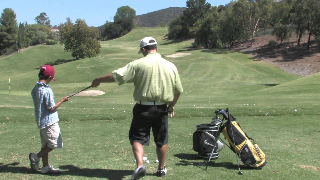 Golf Contact Drill - YouTube
