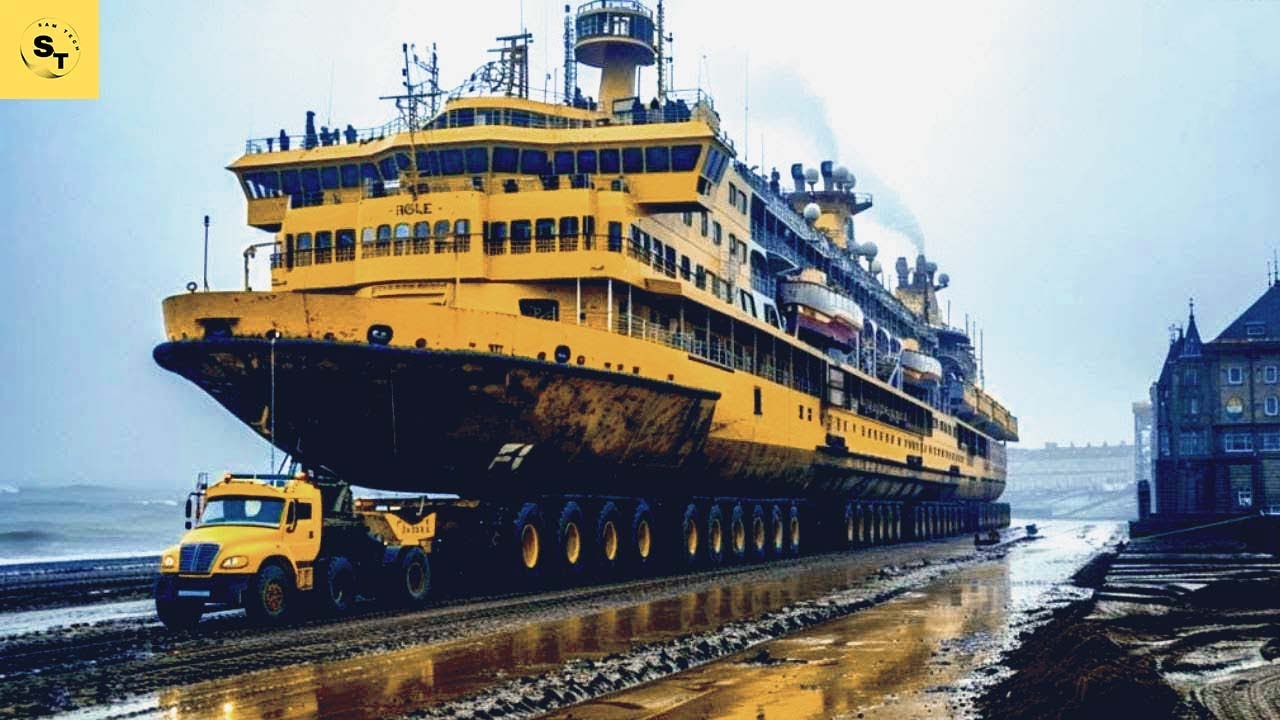 Extreme Dangerous Transport Skill Operations Oversize Truck, World ...