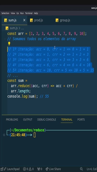 VOCÊ SABE dizer PARA QUE SERVE o método REDUCE no JAVASCRIPT? #coding #javascript #tutorial ...