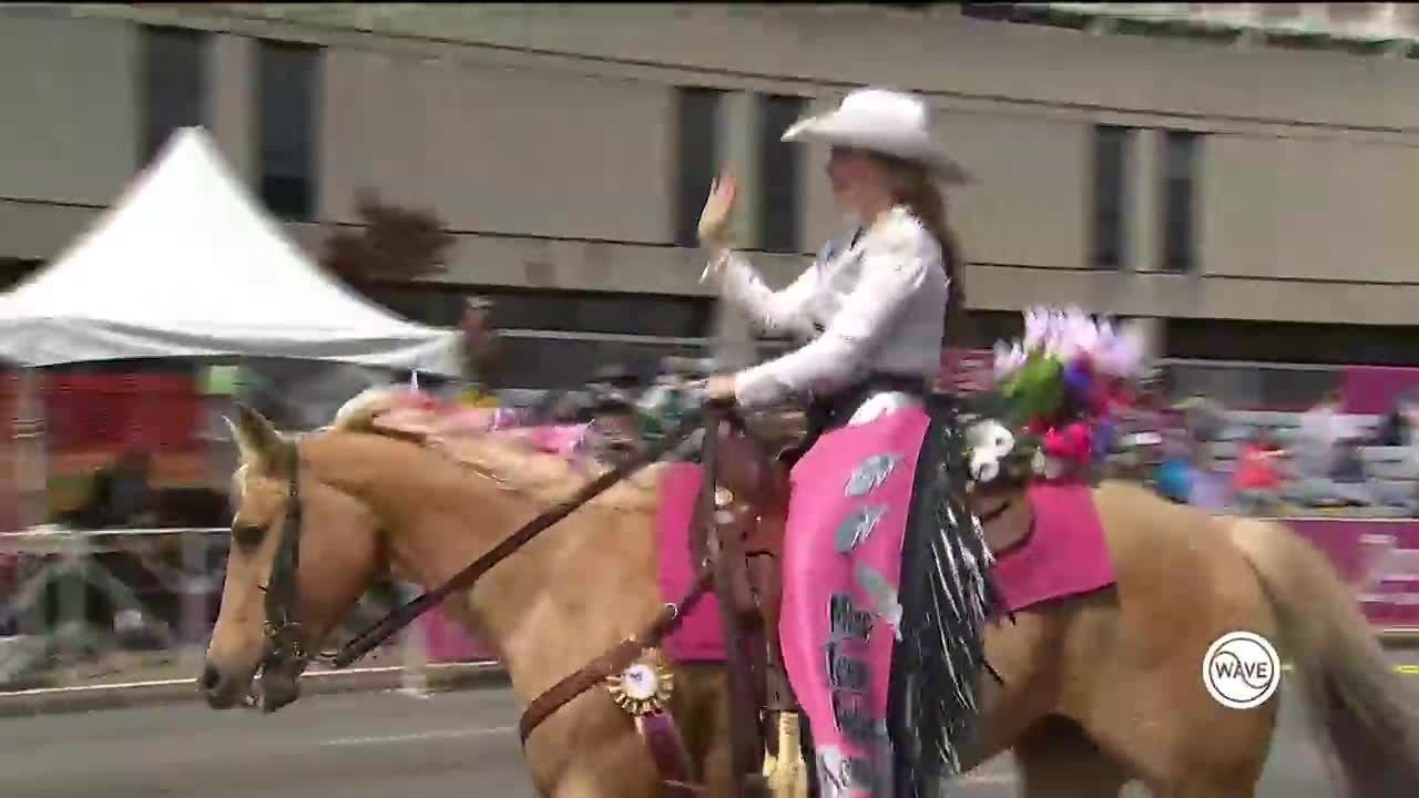 Pegasus Parade - Mid America Cowgirls Rodeo Drill Team and Miss Teen ...