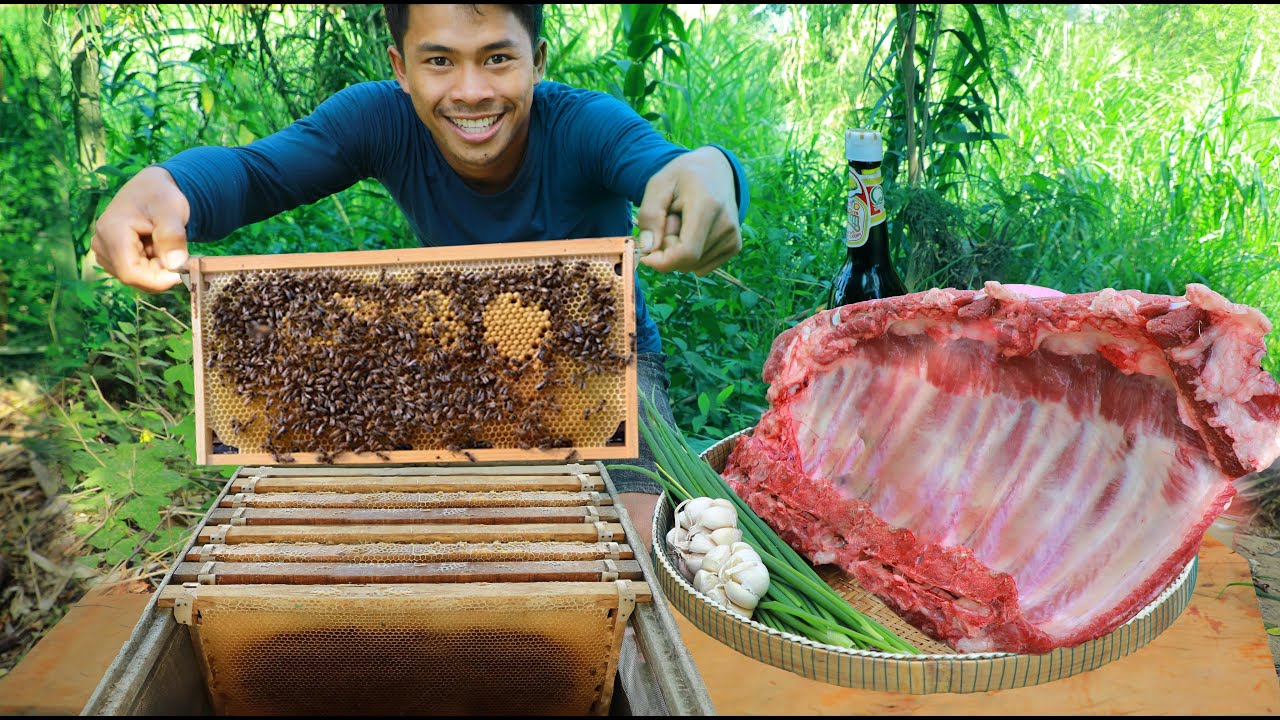 Steamed Pork Ribs with honey bees waide recipe is really delicious ...