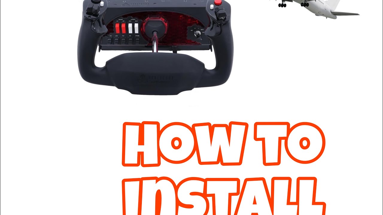 How to install the Honeycomb Alpha Yoke system. - YouTube