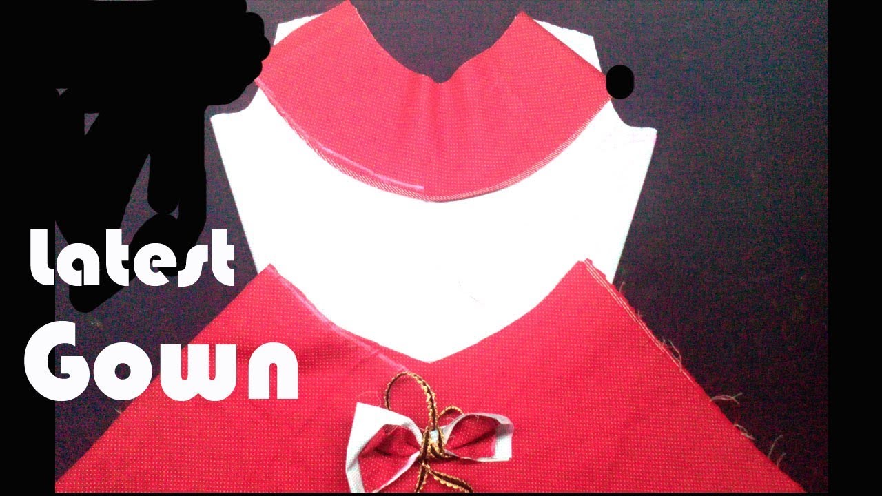 Gown cutting and Stitching - YouTube