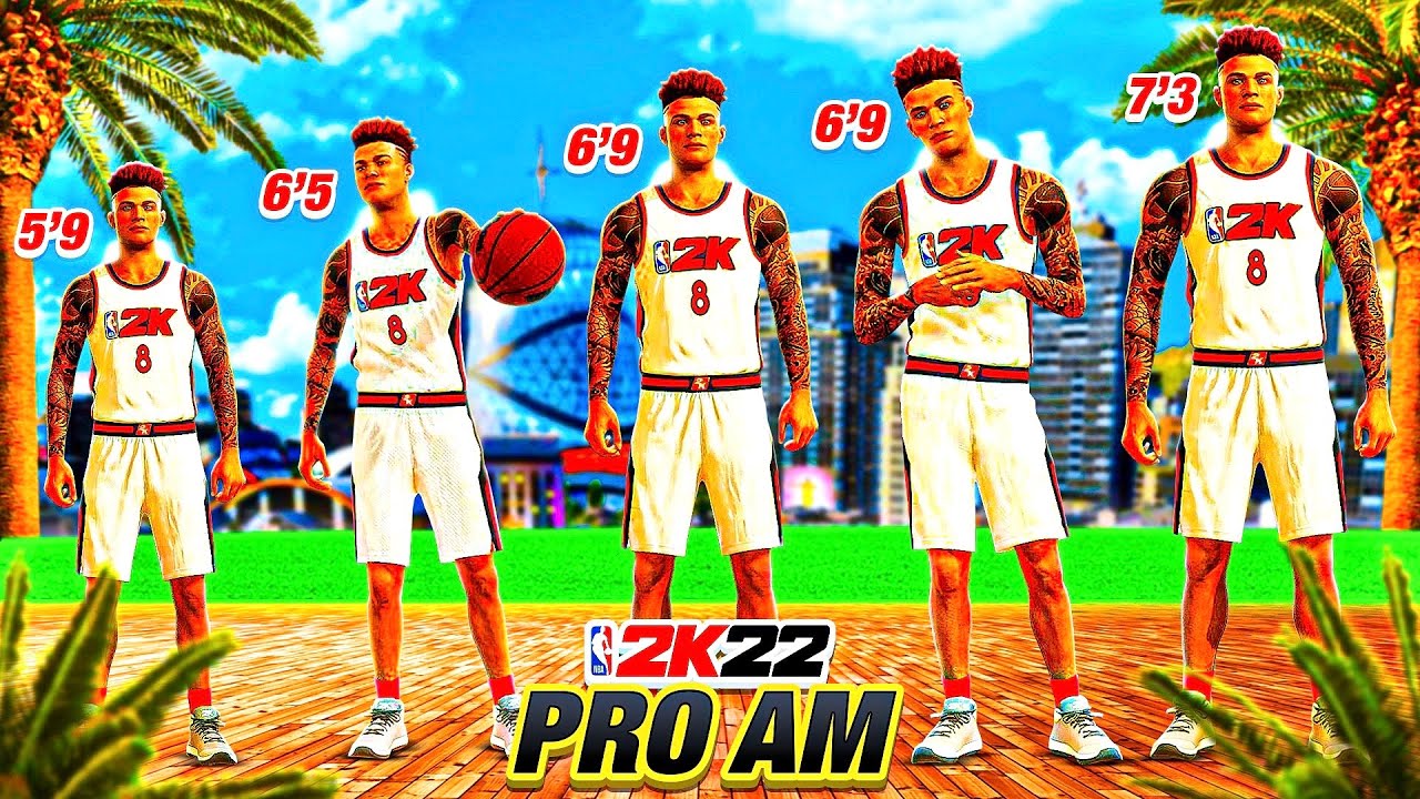 THE BEST PRO AM BUILDS AT EVERY POSITION IN NBA 2K22 NEXT GEN - SEASON ...