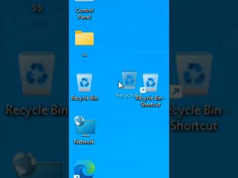Recycle Bin to Recycle Bin Shortcut - YouTube
