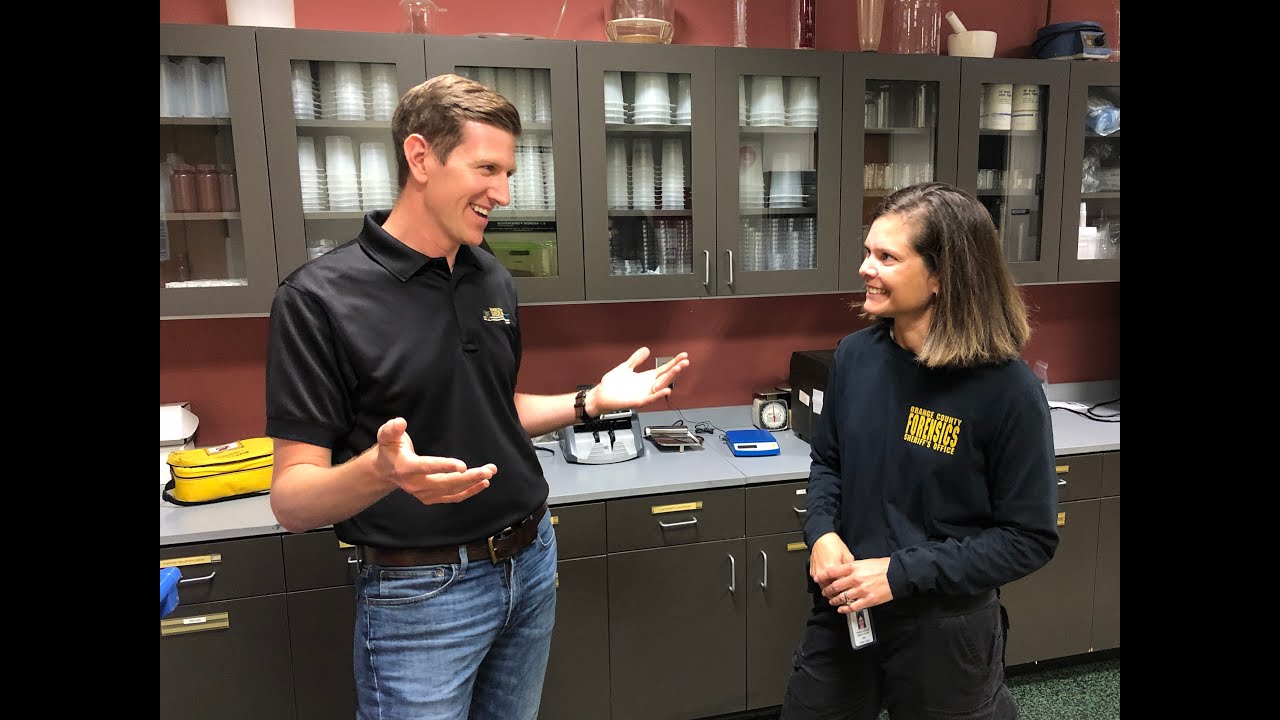 Live Tour: Forensics Unit at Orange County Sheriff's Office - YouTube