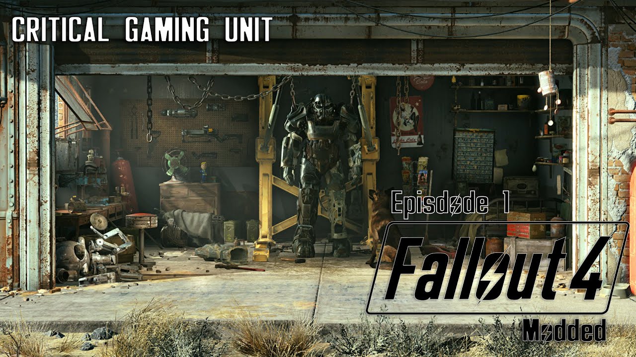 Fallout 4 Modded Roleplay Episode 1 -Vault Dweller- - YouTube