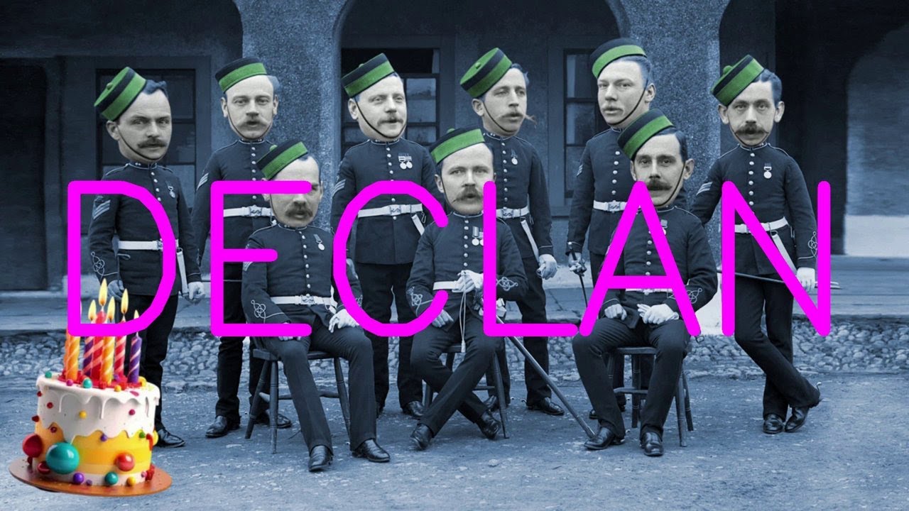 CHOIR SINGS DECLAN HAPPY BIRTHDAY SONG!!! (HAPPY BIRTHDAY DECLAN) - YouTube