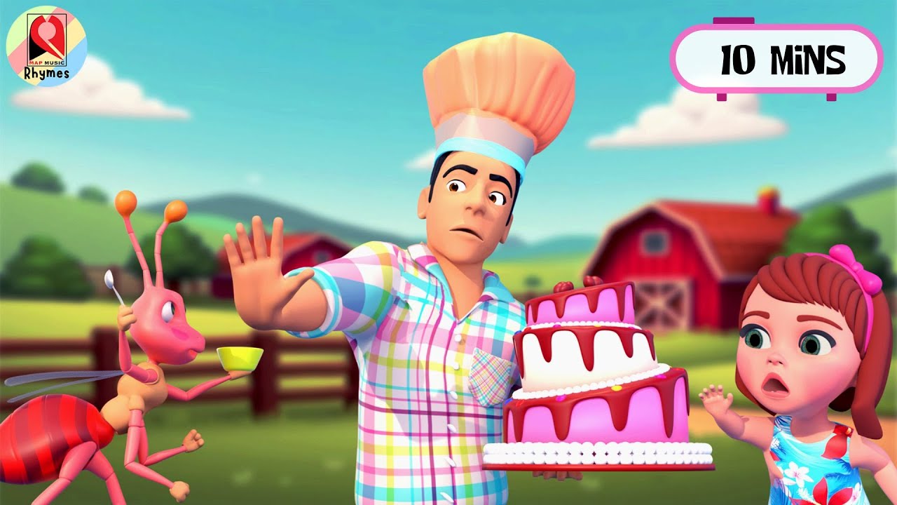 Pat a Cake | Ants go Marching & More| Nursery Rhymes | Kids Songs | MAP ...