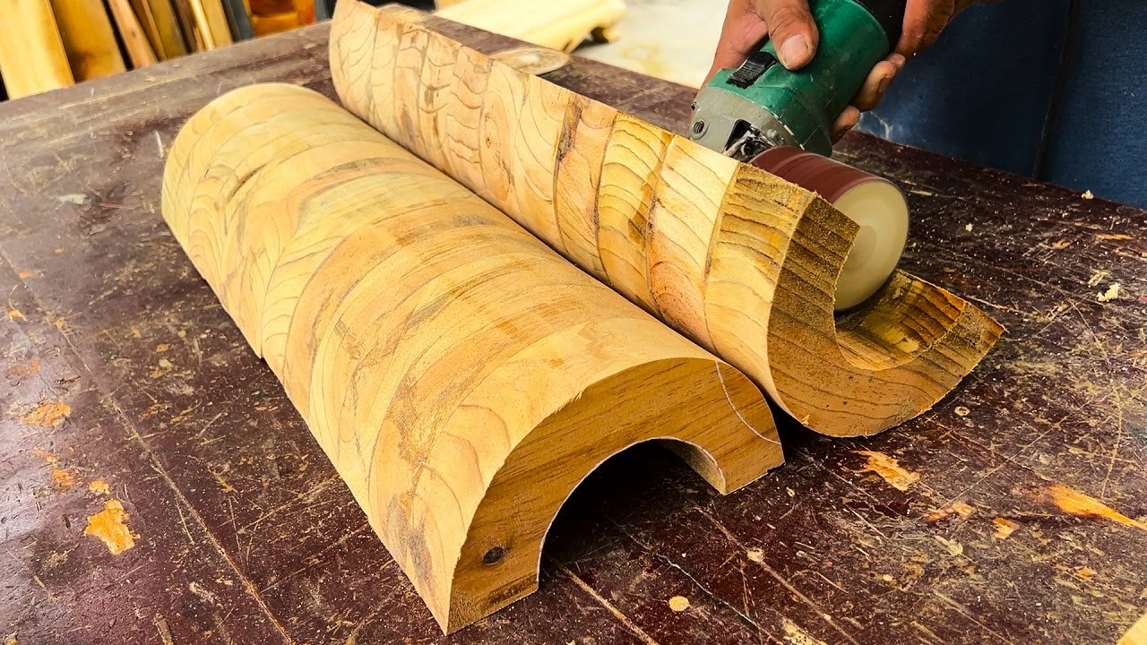 Synthesize The Top Ideas And Designs In Wood Processing ?? Great Curved ...