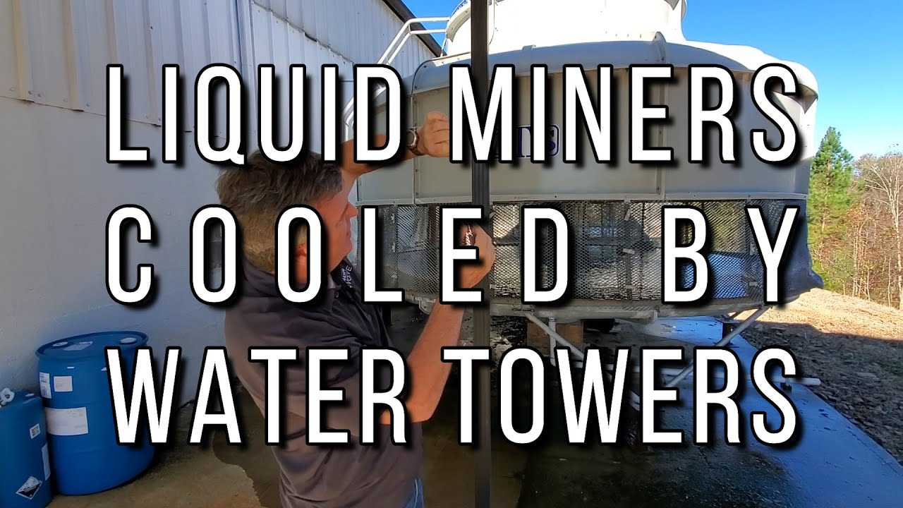 Water Towers Are An Efficient Way To Cool Your Immersed Miners. - YouTube