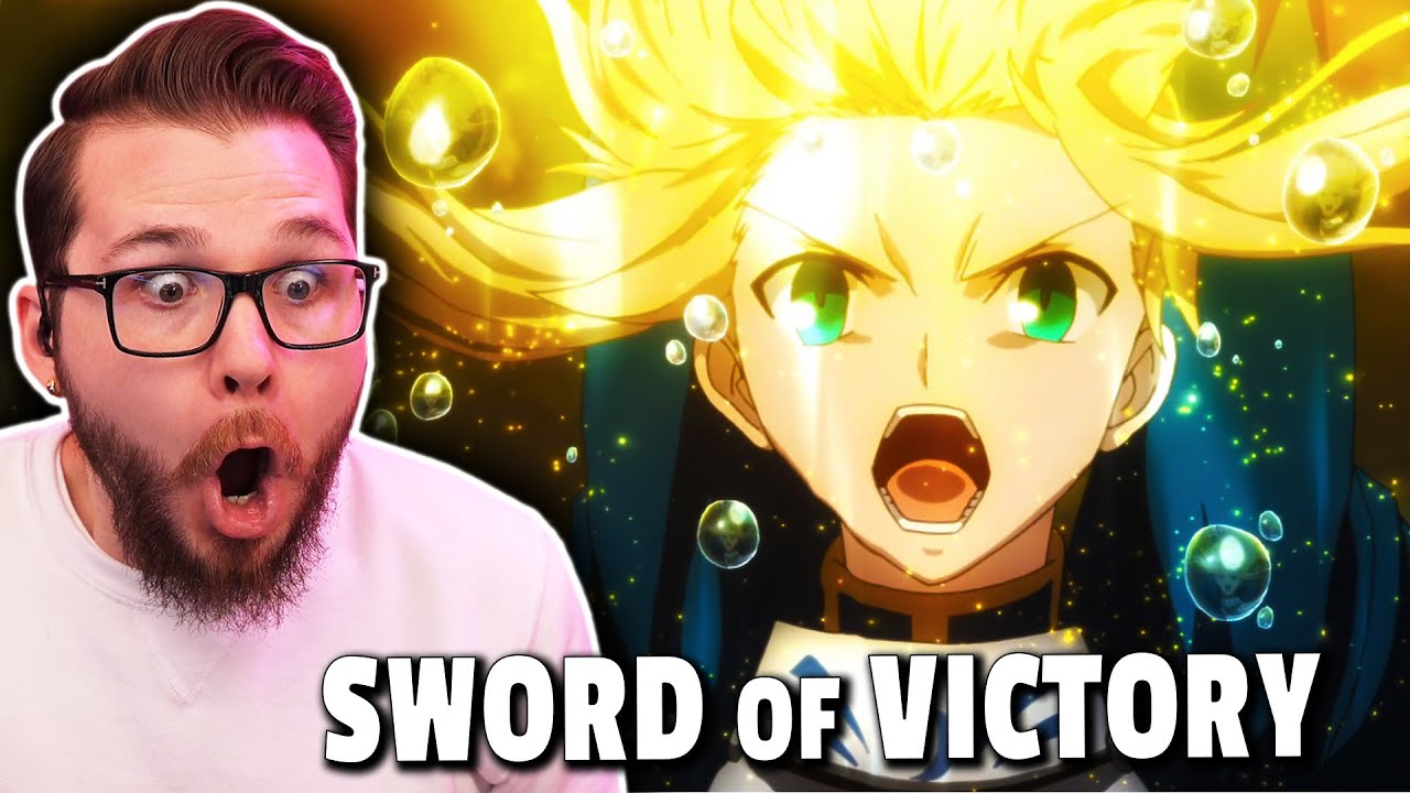 Artoria Pendragon Noble Phantasm Excalibur Fate Zero Episode 15