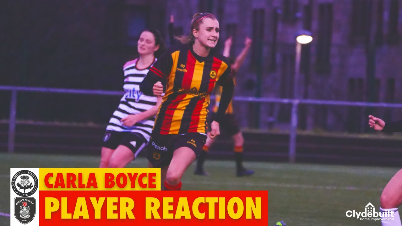 Match Reaction | Carla Boyce v Queen's Park - YouTube