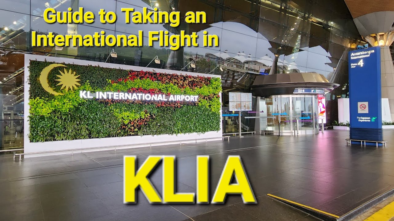 Departure Kuala Lumpur International Airport T1 KLIA 1 吉隆坡国际机场 لاڤڠن ...