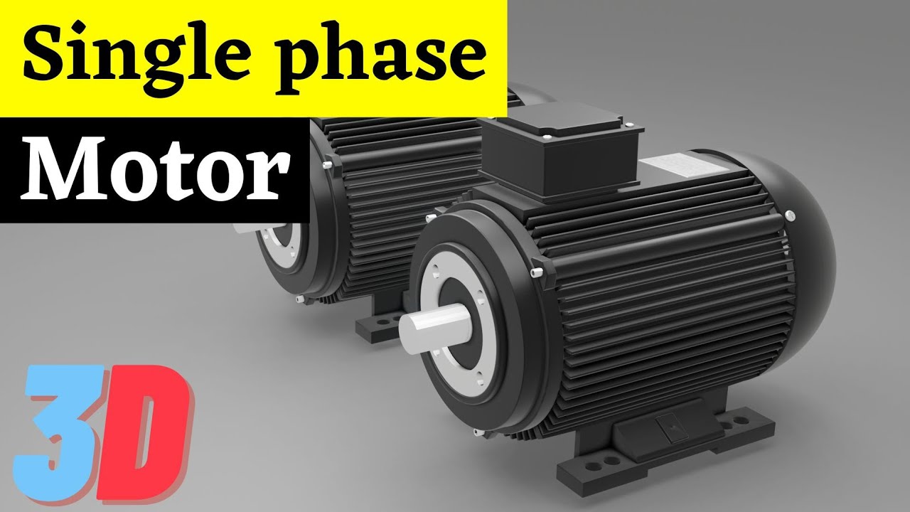 how to work single phase motor , single phase motor , Induction motor ...