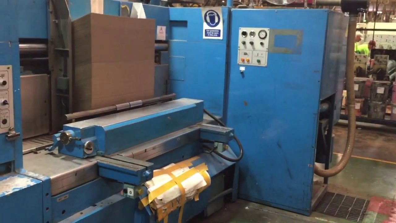 Martin 718 Super Miniline with 4 Print Units and RDC - YouTube