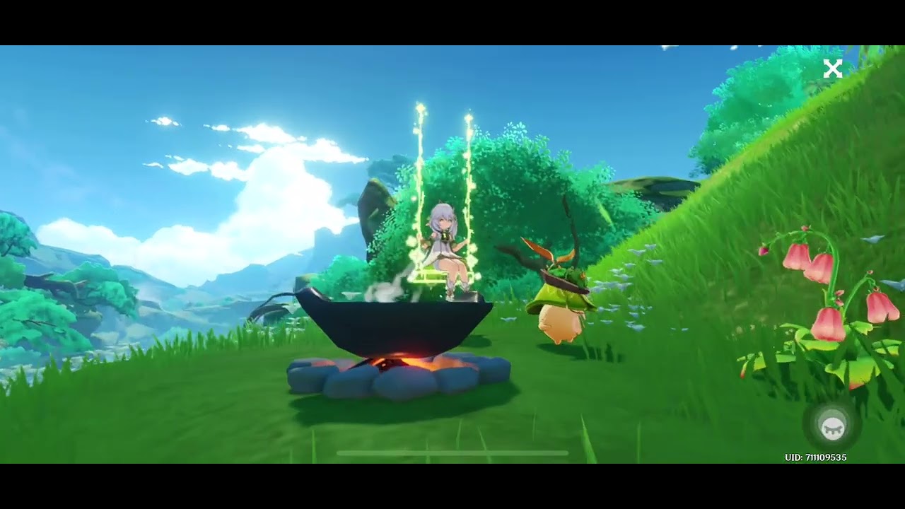 [Genshin] Scenery - Aranara cooking! [Ambient] - YouTube