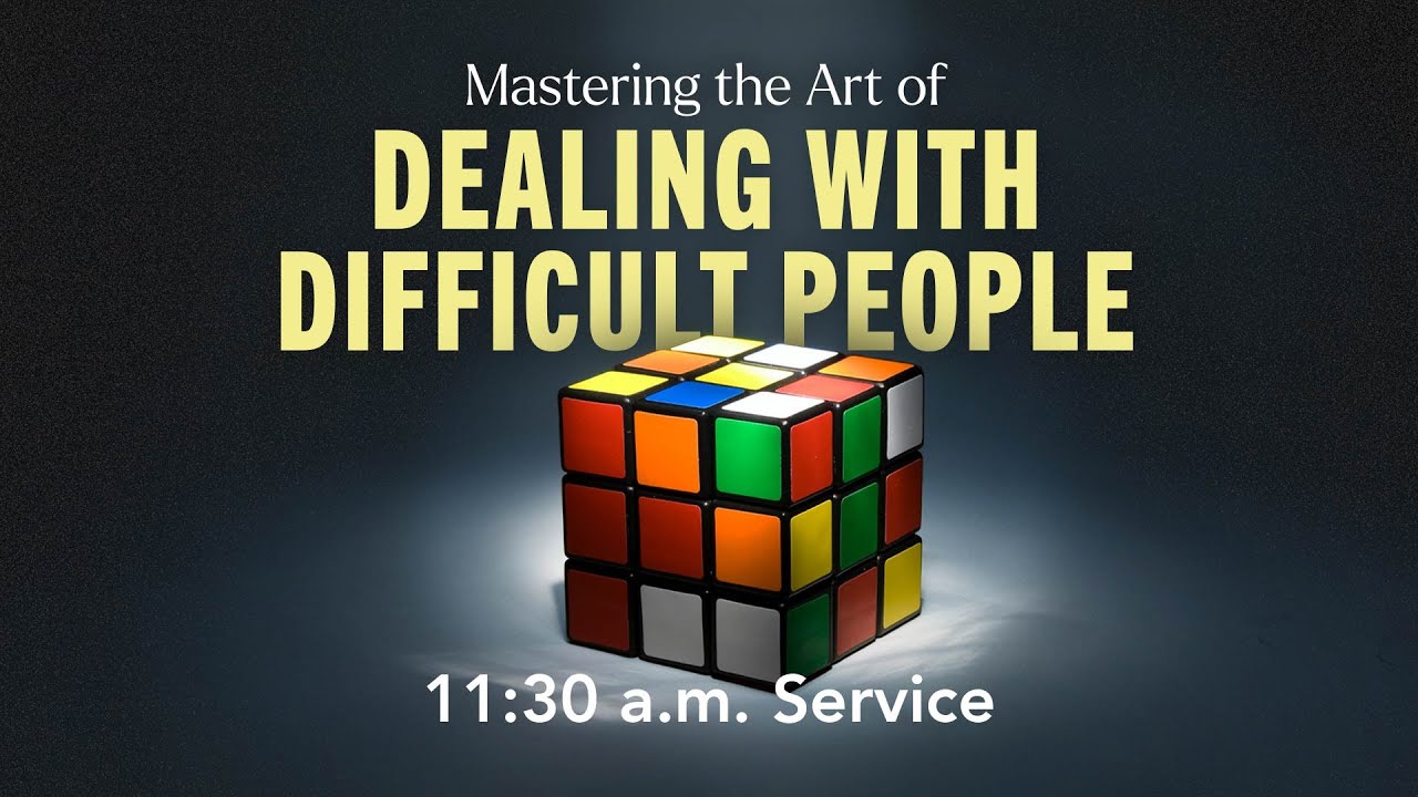 CC Online - Mastering the Art of Dealing with Difficult People - Sunday ...