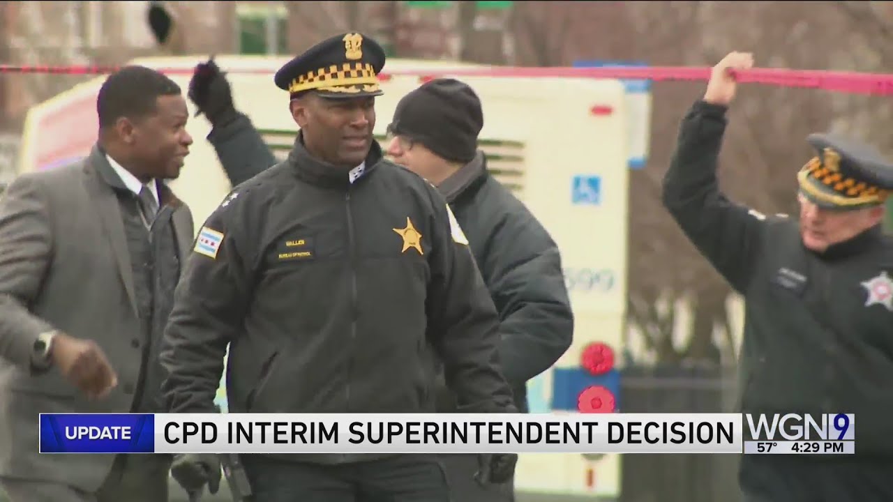 Johnson names former CPD chief Fred Waller interim superintendent - YouTube