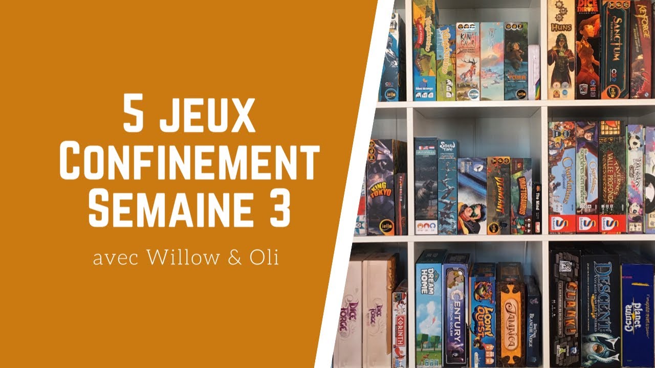 5 Jeux « Confinement » Semaine 3 - YouTube