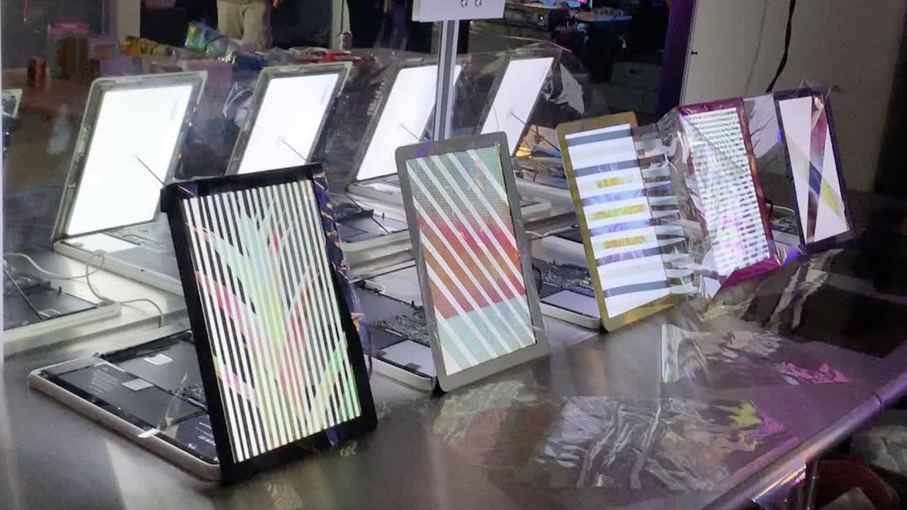 Defying Obsolescence by Turning Broken Computers Into Art - YouTube