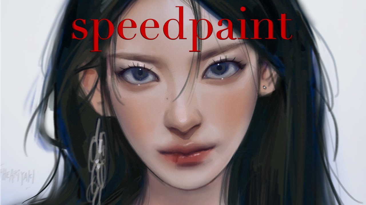 procreate speedpaint // sakura from le sserafim 🖇️ - YouTube