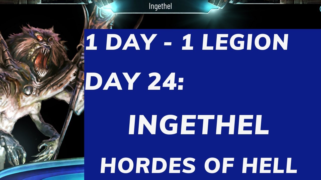 ONE DAY ONE LEGION #24 Ingethel deck - chaos neutral faction - YouTube