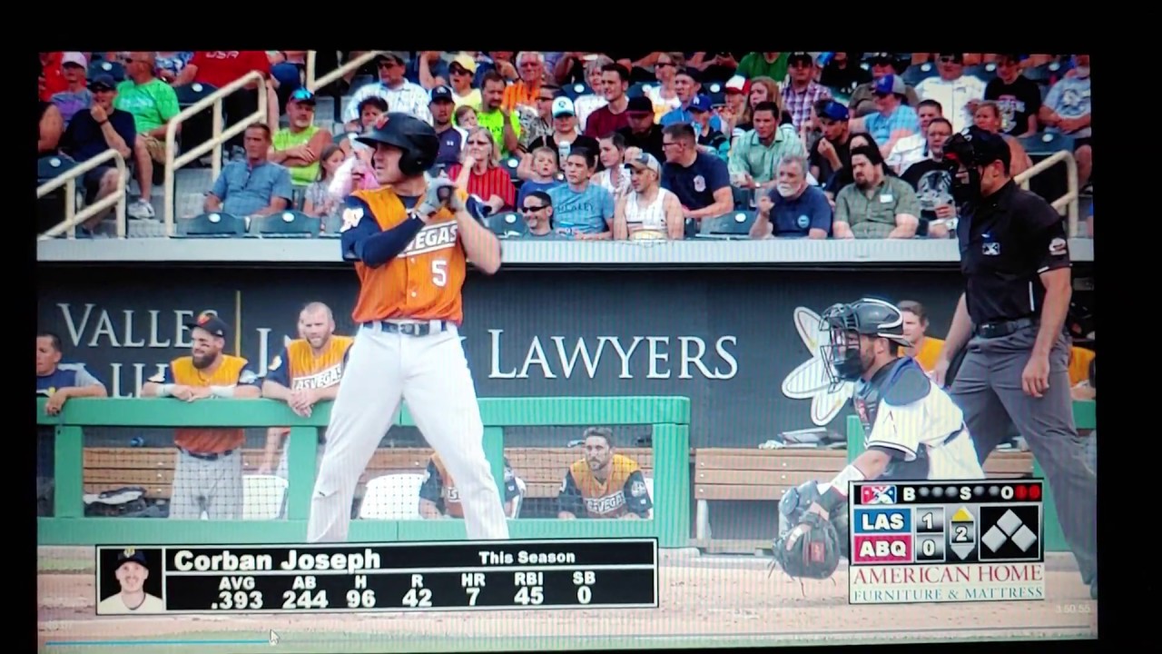 Corban Joseph - 4 Hits to .402 - YouTube
