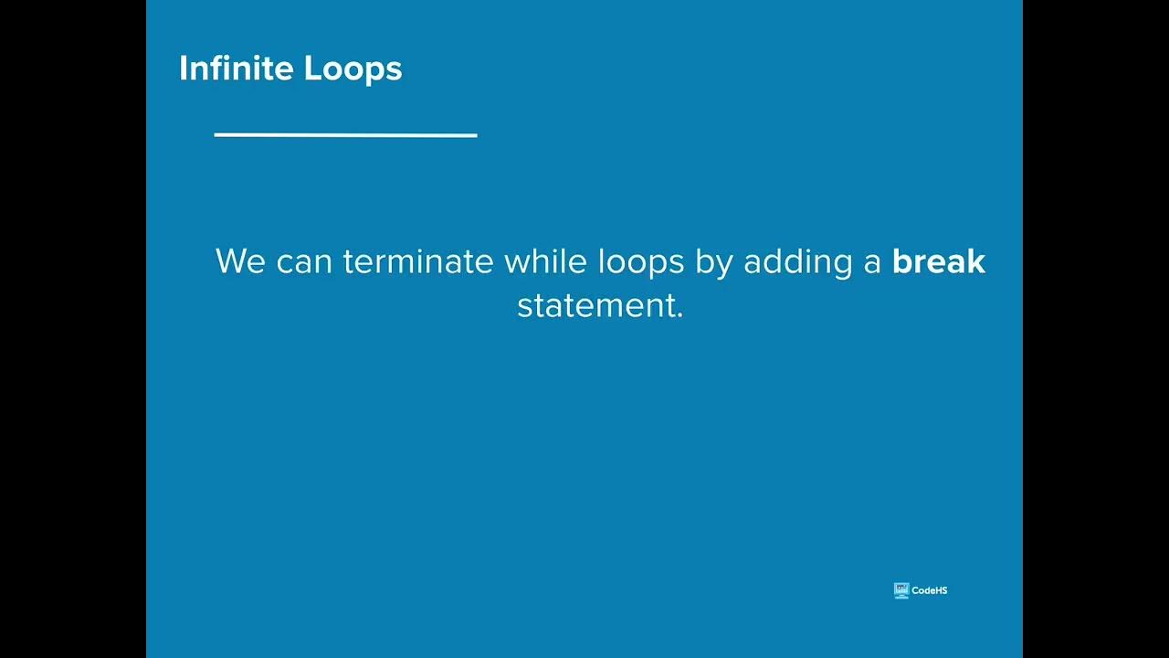 AP CSA 4.1 while loops - YouTube