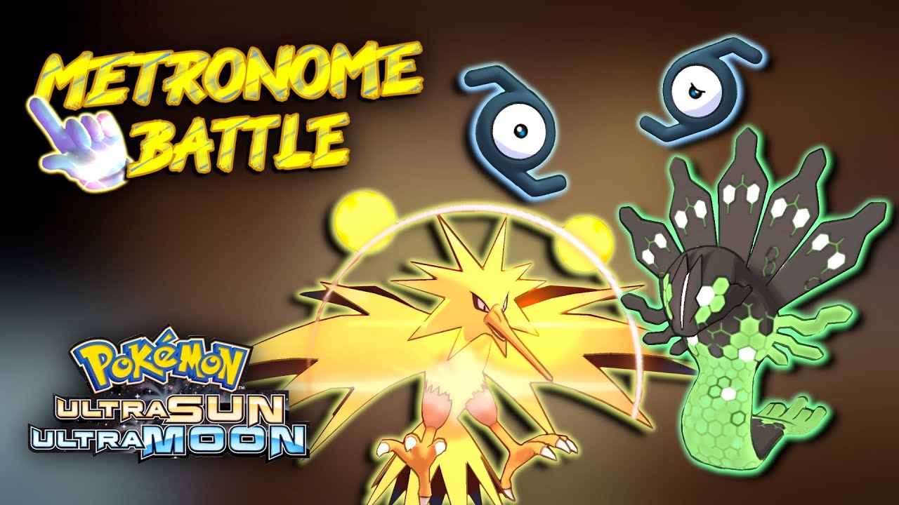 Z-Pokemon and Z-Moves - Metronome Battle - YouTube