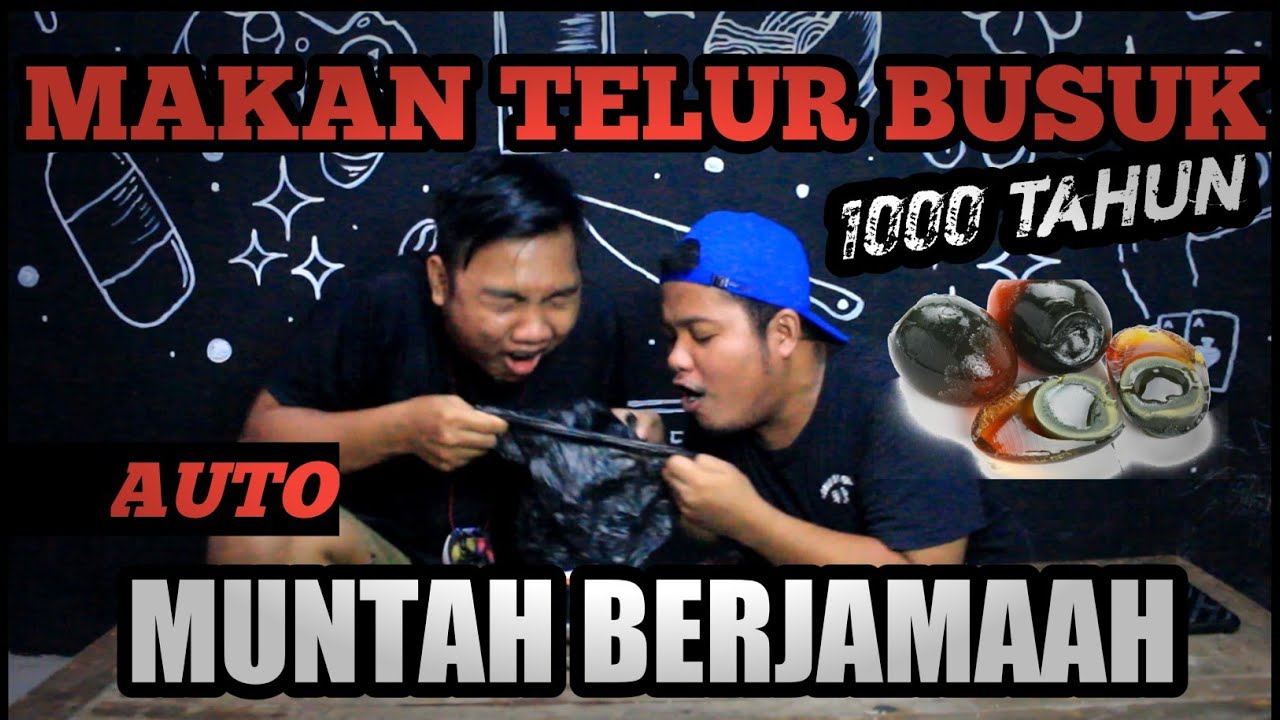 Makan Telur Titan/Bitan/Pitan, Telur Busuk 1000 tahun. - YouTube