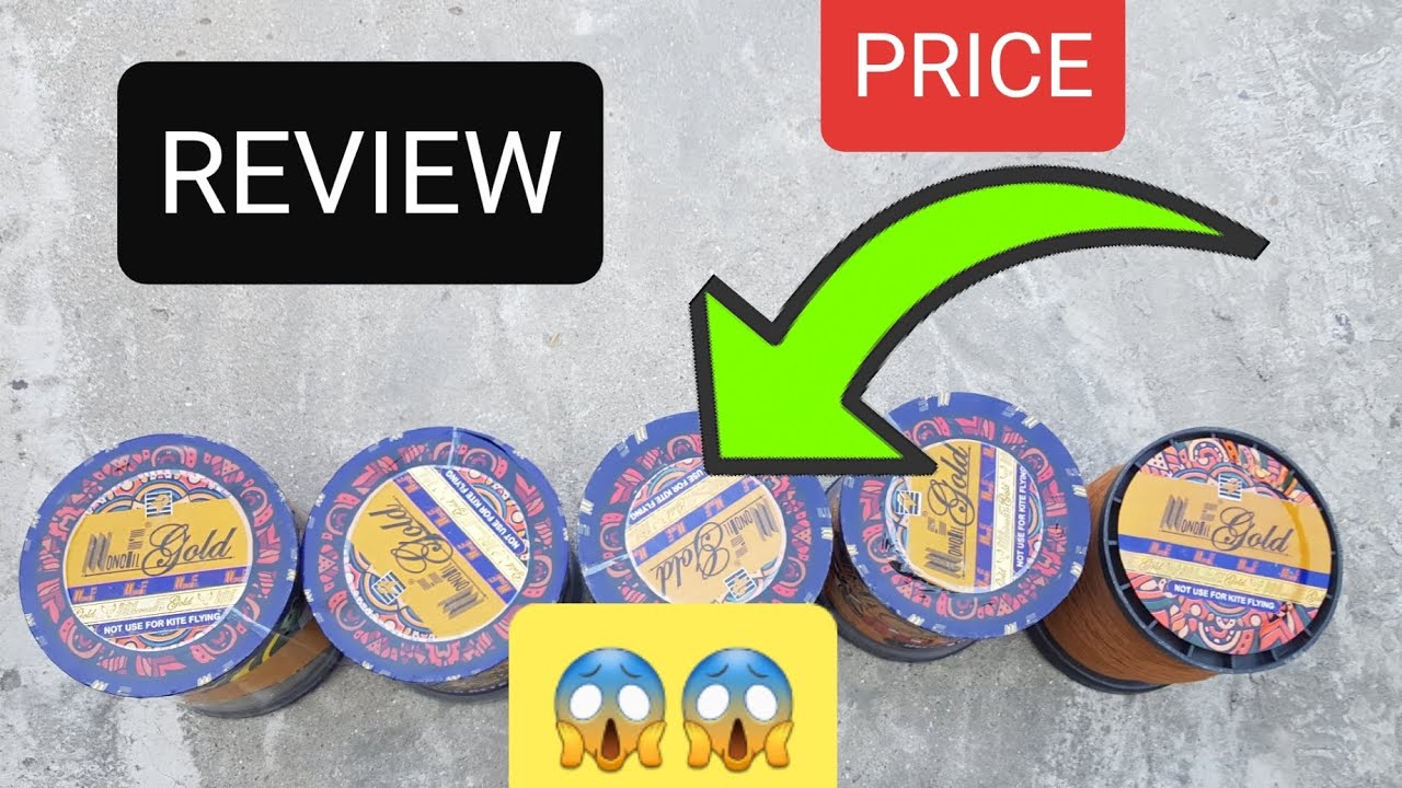 mono fil gold all details, review ,original or fake - YouTube