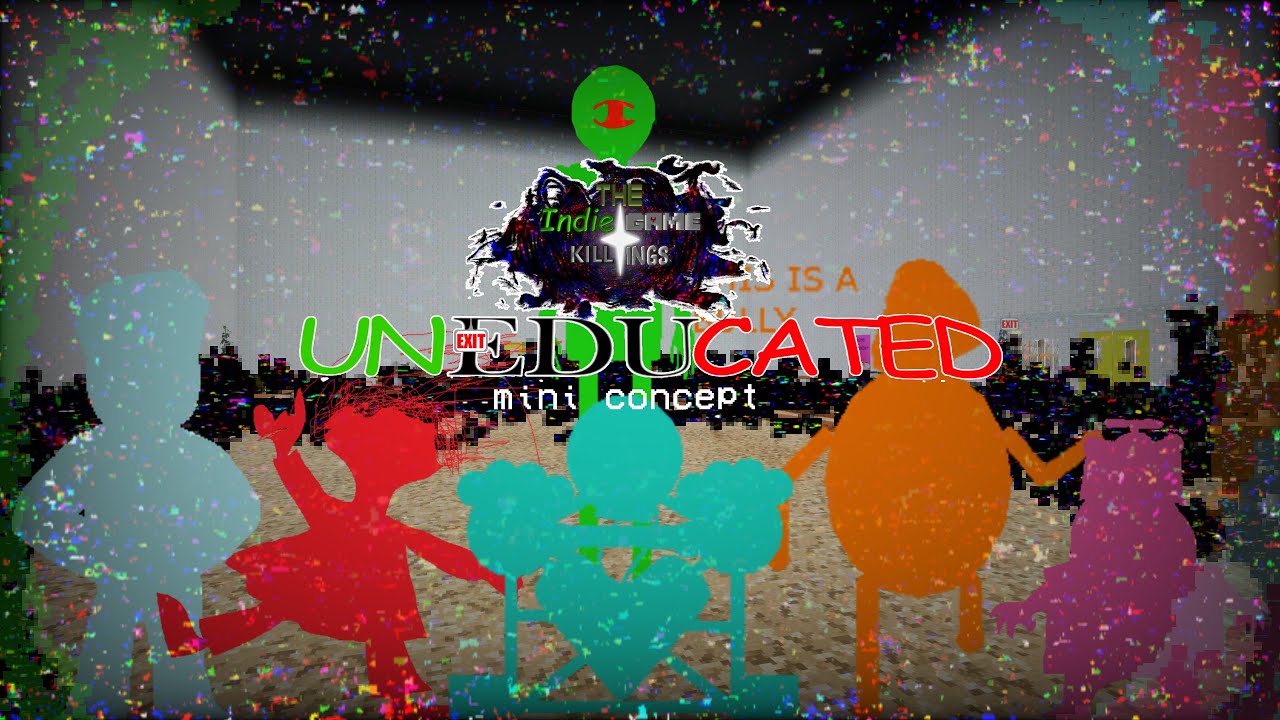FNF X LWP X INDIE GAMES | UNEDUCATED (v2 teaser [mini concept ...