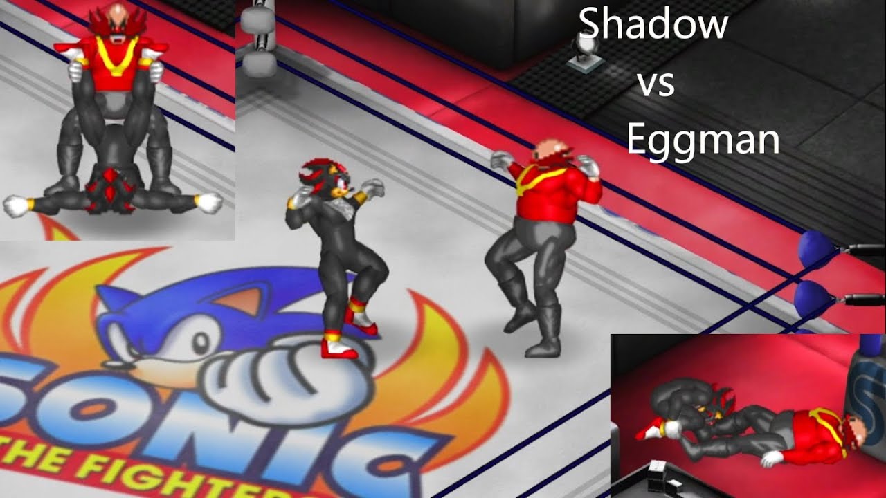 Shadow the Hedgehog vs Dr Robotnik 2D Wrestling BOSS BATTLE with Music ...
