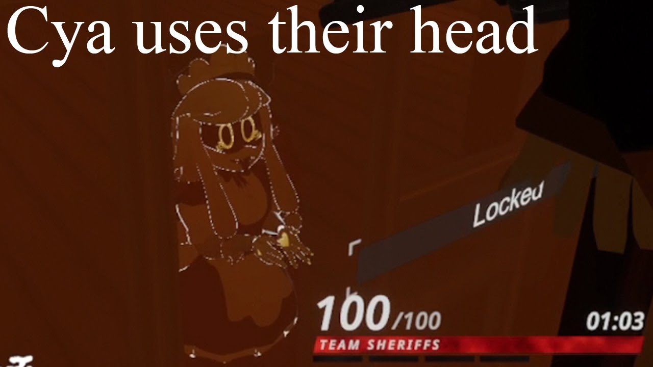 Cyn use their head to try to escape - Murder Drones Vr - YouTube