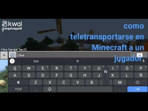 Como teletransportarse en Minecraft - YouTube