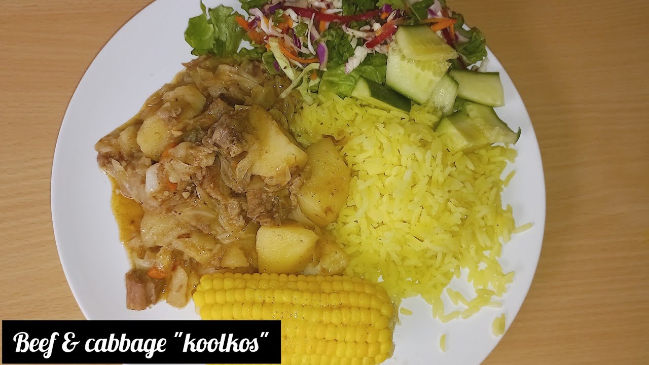 Beef and cabbage "koolkos" - YouTube