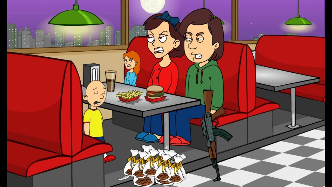 Caillou's Punishment day - YouTube