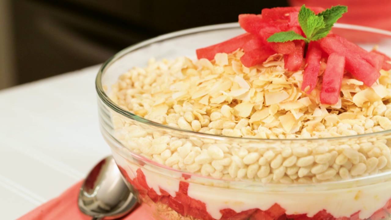 Six Layer Breakfast Trifle - YouTube