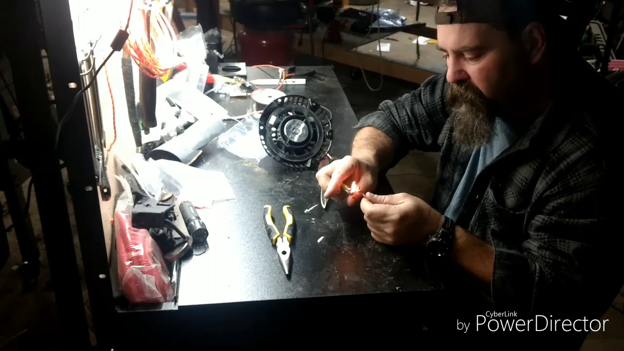 Pull rope replacement the easy way - YouTube