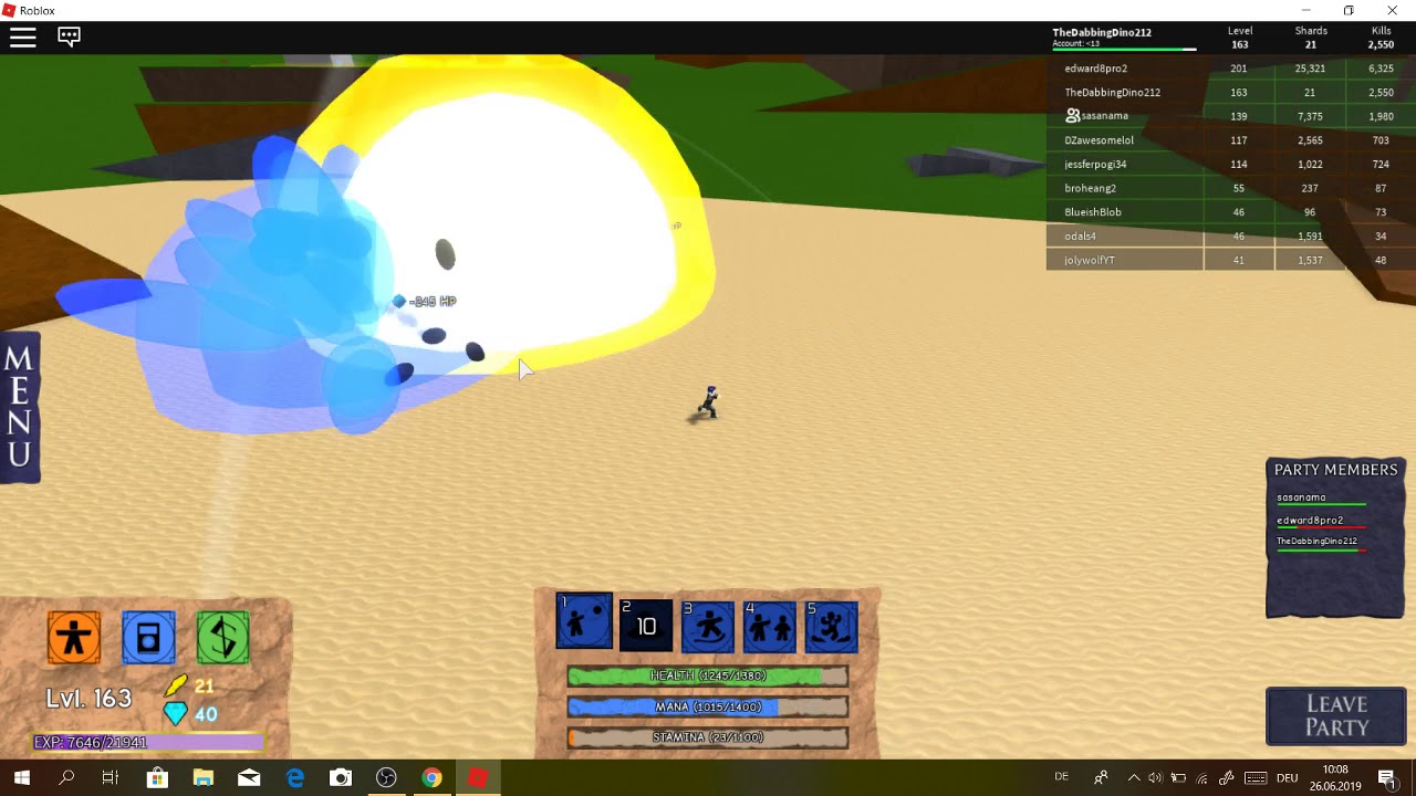 elemental battle grounds space - YouTube