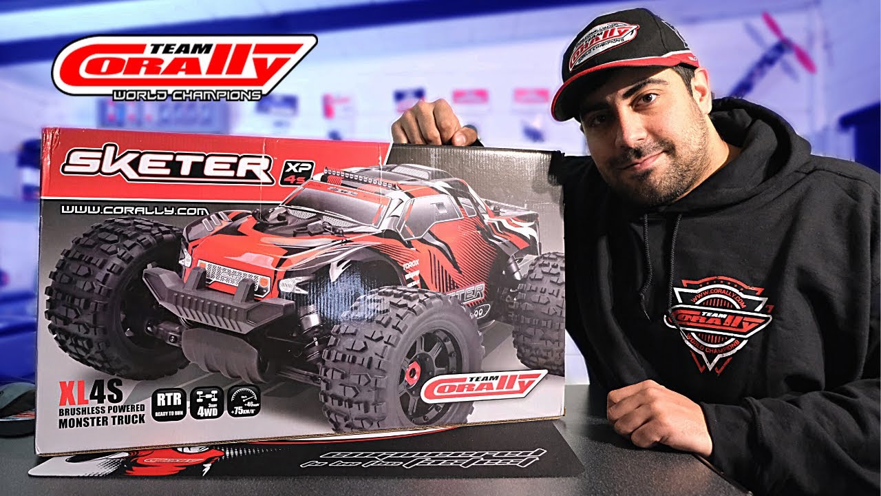 Team Corally SKETER - BEST 4s BASH READY RC Monster Truck? - YouTube