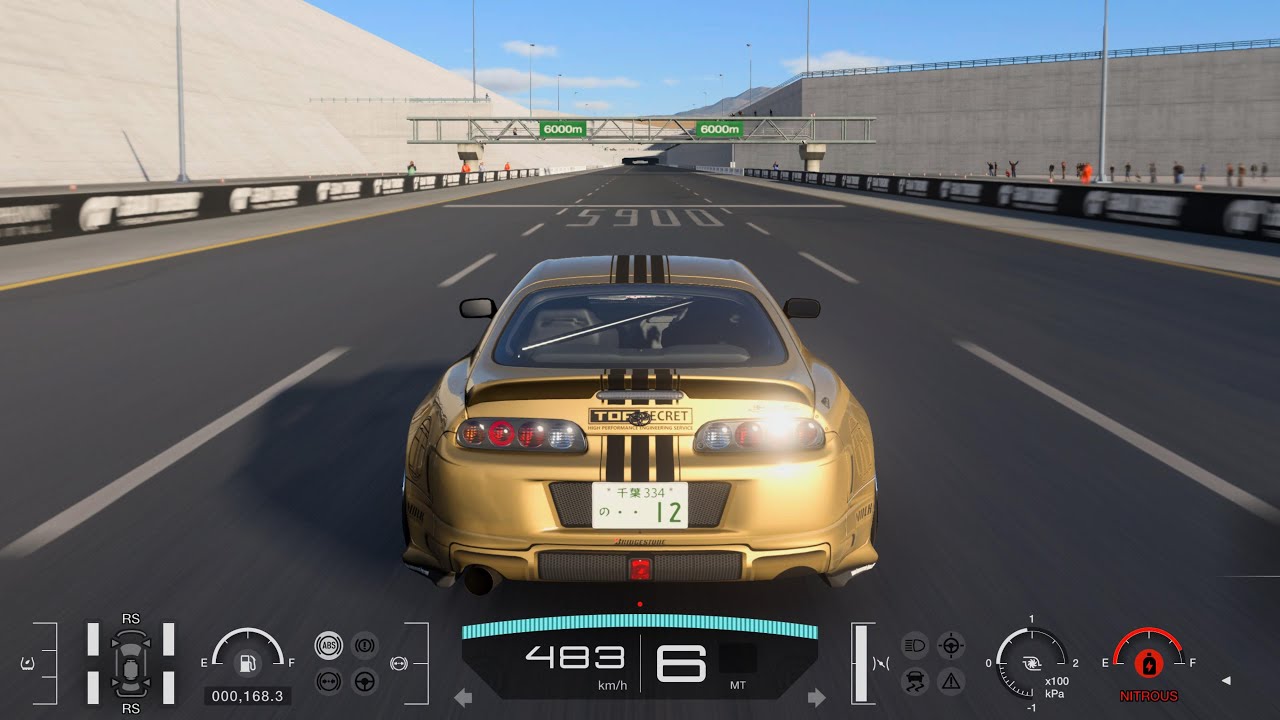 Gran Turismo 7 | Toyota Supra RZ 'Fully Tuned V12 1054HP - Top Speed ...