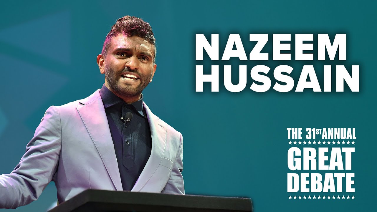 Nazeem Hussain (Negative) - 31st Annual Great Debate 2021 - YouTube