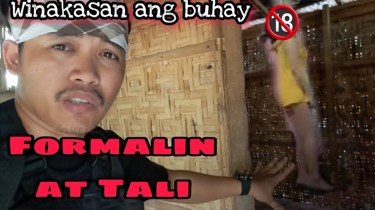Winakasan niya ang kanyang buhay gamit ang Tali at Formalin ...