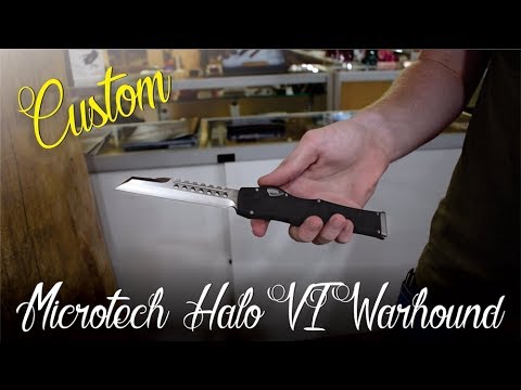 Microtech Halo Warhound Custom - Boomerang