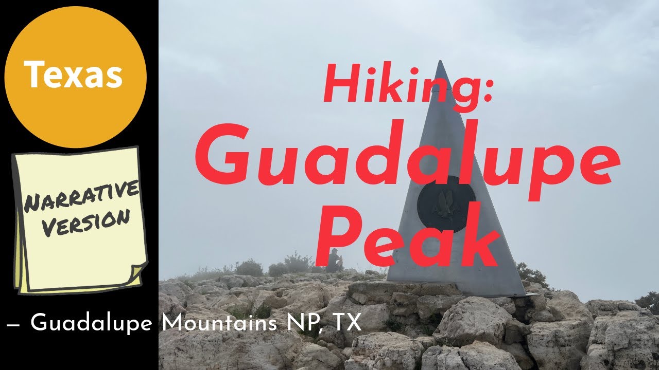 Texas Hiking: Guadalupe Peak, the Texas State High Point, Guadalupe ...