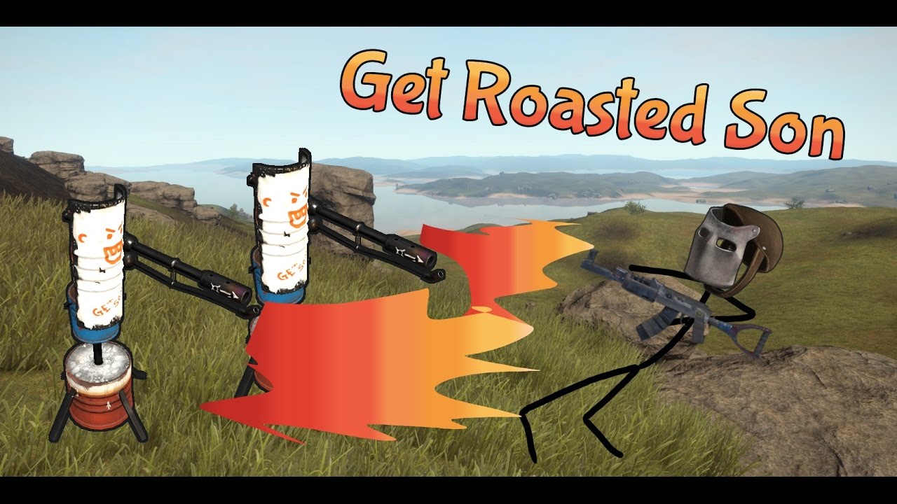 Rust Fire Trap Base ! #10.? Mank Deems Relation to hlter - YouTube